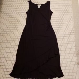 LOFT | Dresses | Like New Loft Petite Sexy Black Dress | Poshmark
